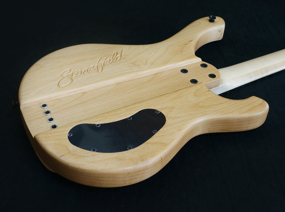 Stonefield Bass Guitar | F Series Maple Top – Stonefield Music
