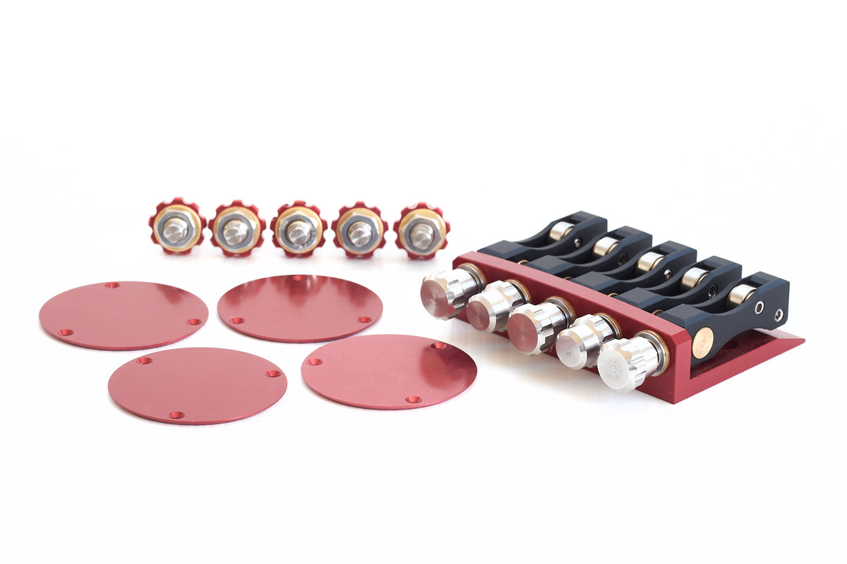 Tomm Stanley™ Tuning System | Red, Five-String – Stonefield Music